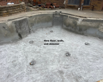 Structural Crack & Floor System - Colin Irons Pool Service